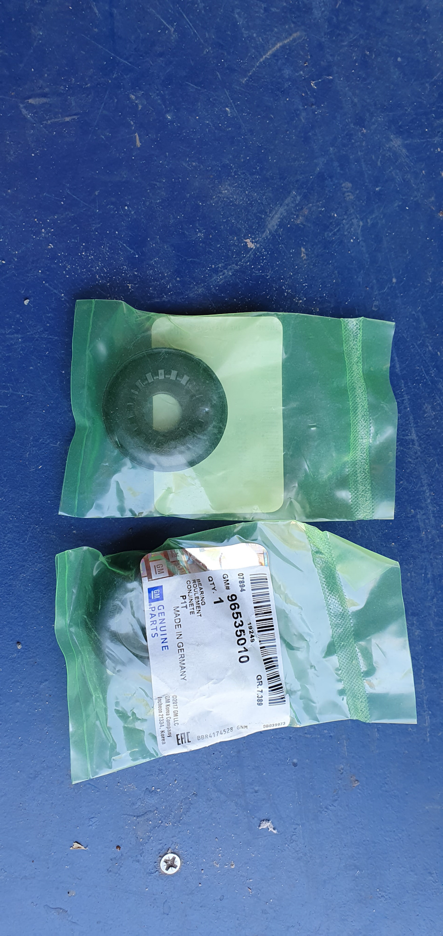 96535010 Подшипник опоры переднего амортизатора / Daewoo Chevrolet Aveo ...