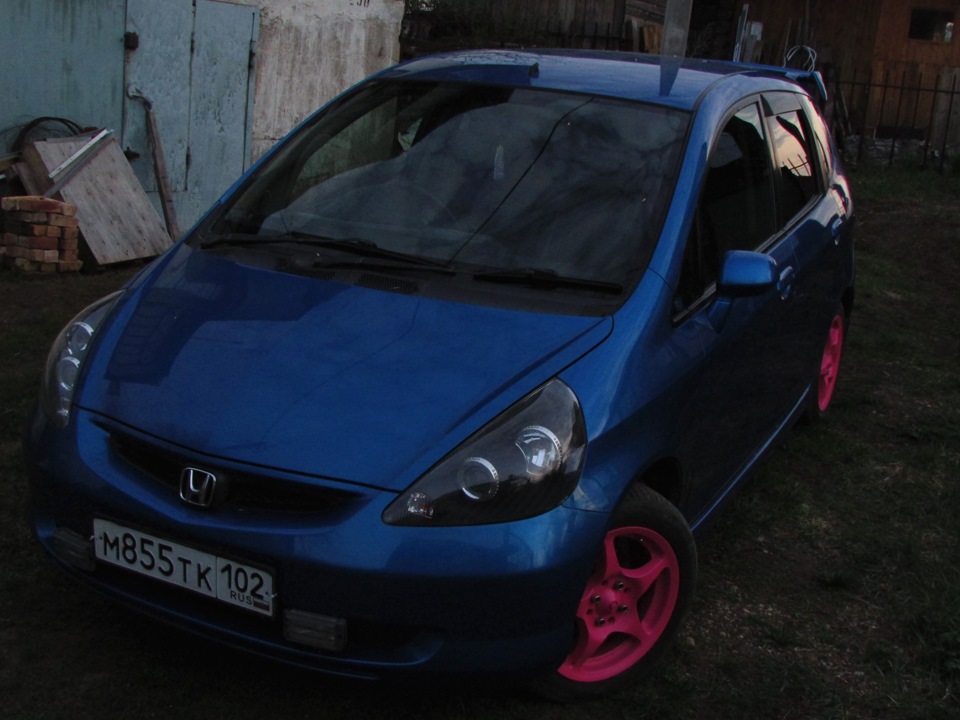 patrick star wheels)))) — Honda Fit (1G), 1,5 л, 2002 года | колёсные ...
