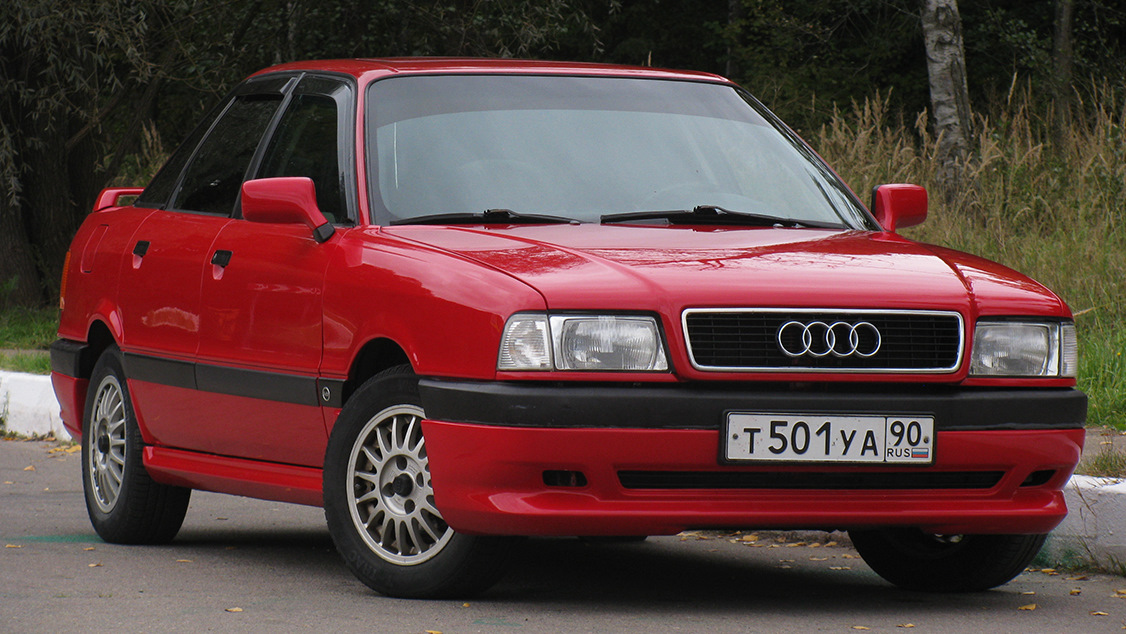 Audi 80 (B3) 1.8 бензиновый 1987 | TORNADO RED на DRIVE2