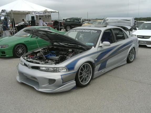 обвес — Mitsubishi Galant (7G), 1,8 л, 1994 года | тюнинг | DRIVE2