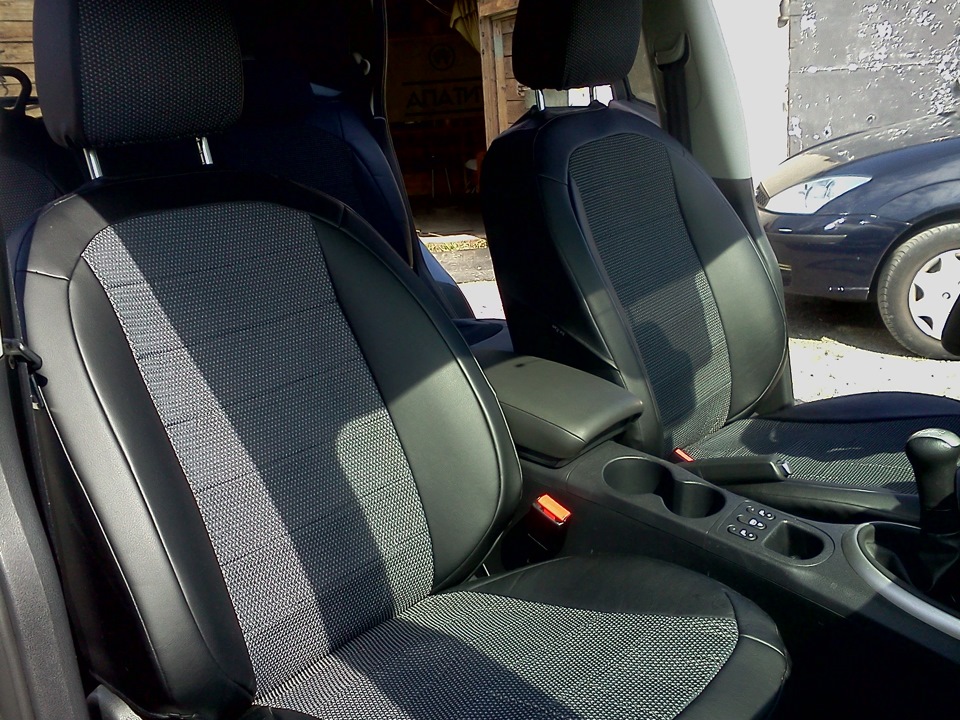 чехлы и дефлекторы — Nissan Qashqai+2, 1,6 л, 2013 года | аксессуары ...