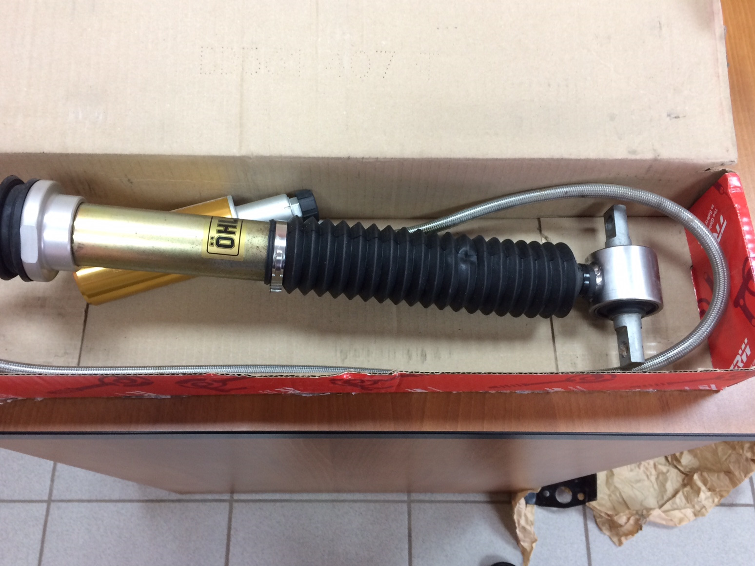 Починили Ohlins… — Volvo V70 R (1G), 2,3 л, 1997 года | тюнинг | DRIVE2