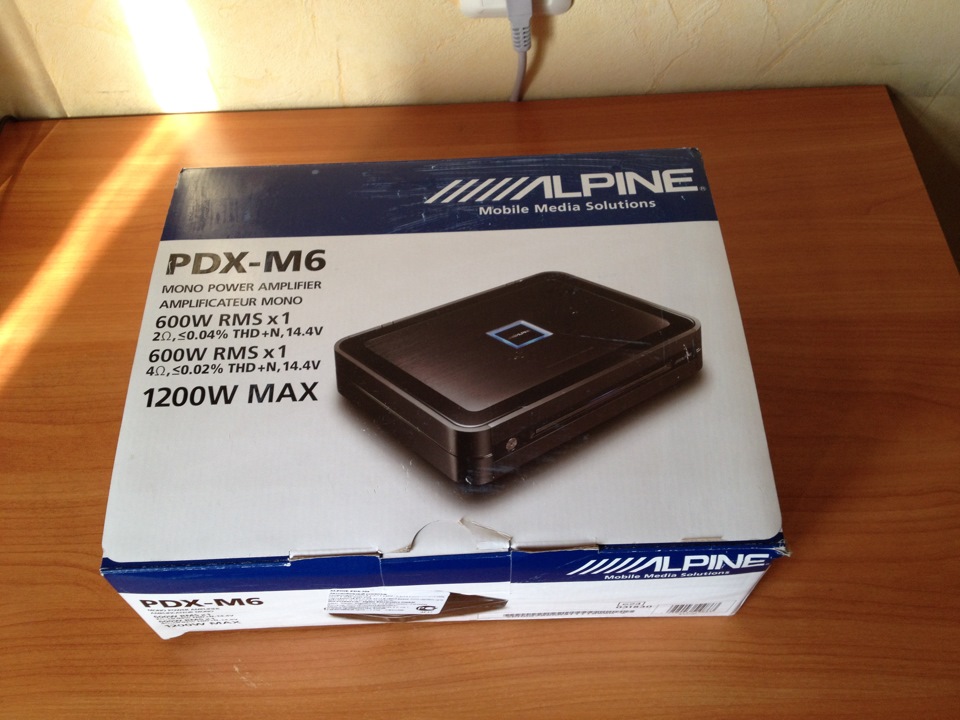 Alpine PDX-M6 — Audi A3 Sportback (8PA), 1,8 л, 2012 года | автозвук ...