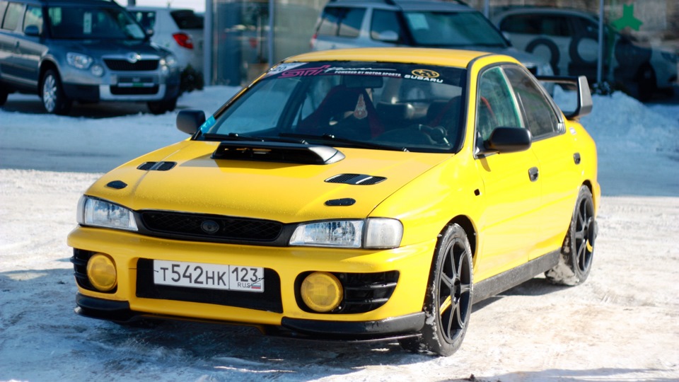 Subaru Impreza WRX (GC/GL) 2.0 бензиновый 1997 | Гонка_Сти на DRIVE2