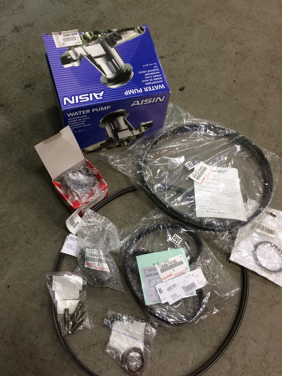 1356819195 РЕМЕНЬ ГРМ ЧЗ 92 TOYOTA LEXUS | Запчасти на DRIVE2