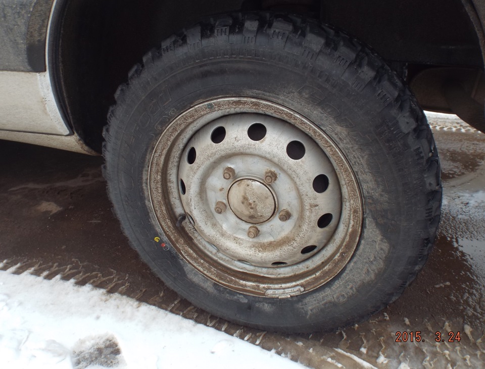 Cordiant off Road — Chevrolet Niva (1G), 1,7 л, 2006 года | шины | DRIVE2
