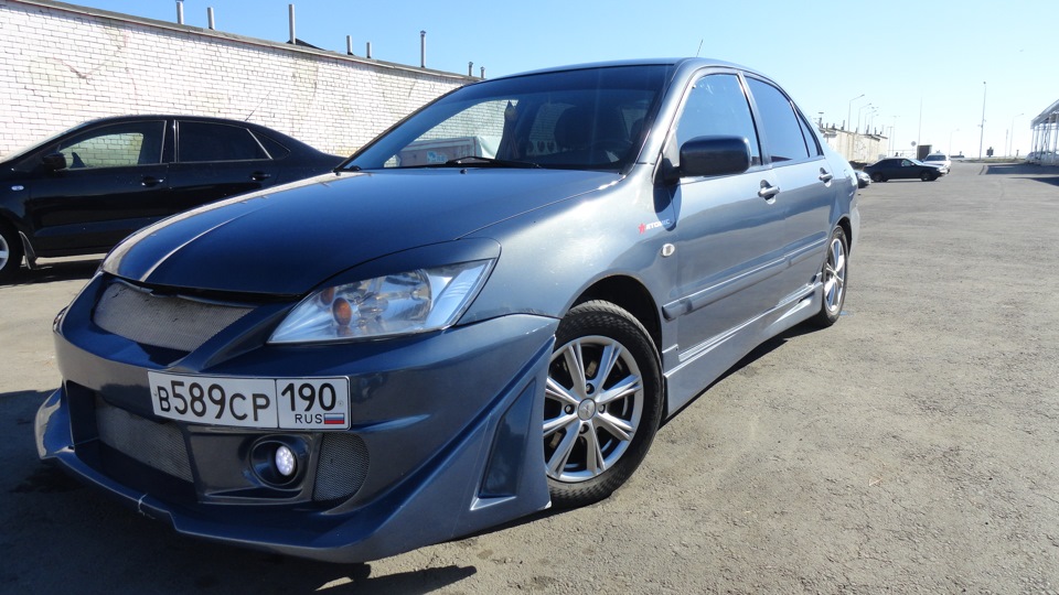 Mitsubishi Lancer IX 1.6 бензиновый 2005 | 1,6 Синий металлик на DRIVE2