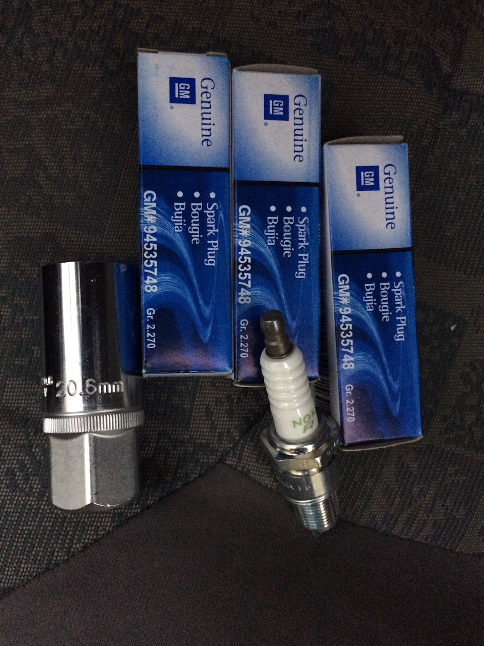 94535748 Свеча зажигания GM | Запчасти на DRIVE2