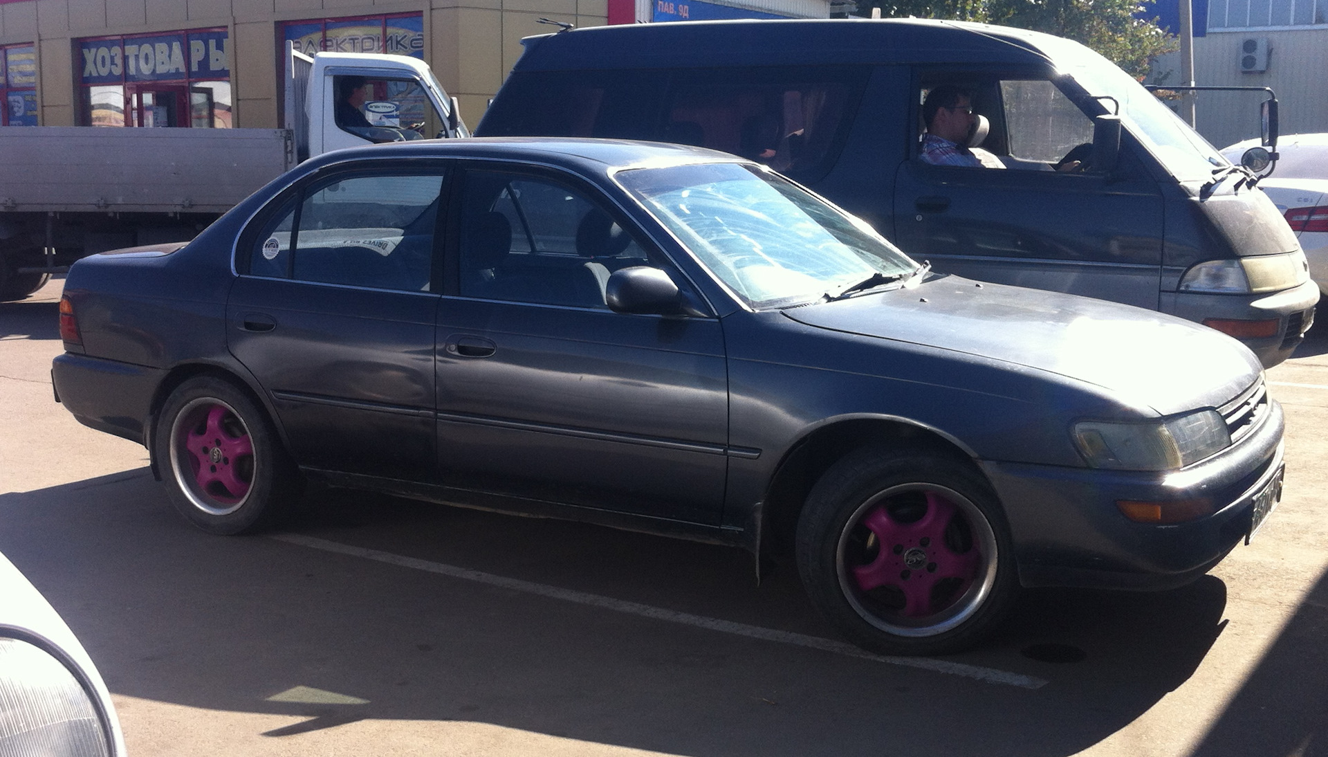 Happy ending — Toyota Corolla (100), 1,5 л, 1992 года | продажа машины ...