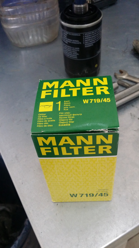 W71945 Масляный фильтр MANN FILTER | Запчасти на DRIVE2