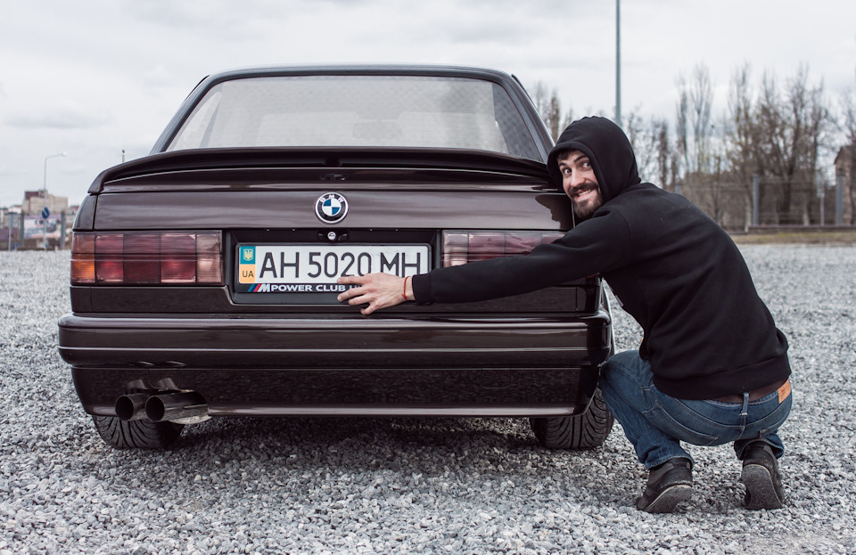 Моя Шоколадная любовь, часть 2! — BMW 3 series Coupe (E30), 5 л, 1985 года | фотография | DRIVE2