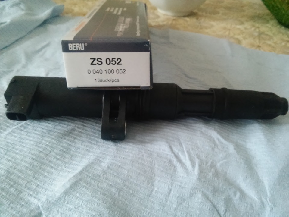 ZS052 Катушка зажигания Рено K4M, K4J BERU | Запчасти на DRIVE2