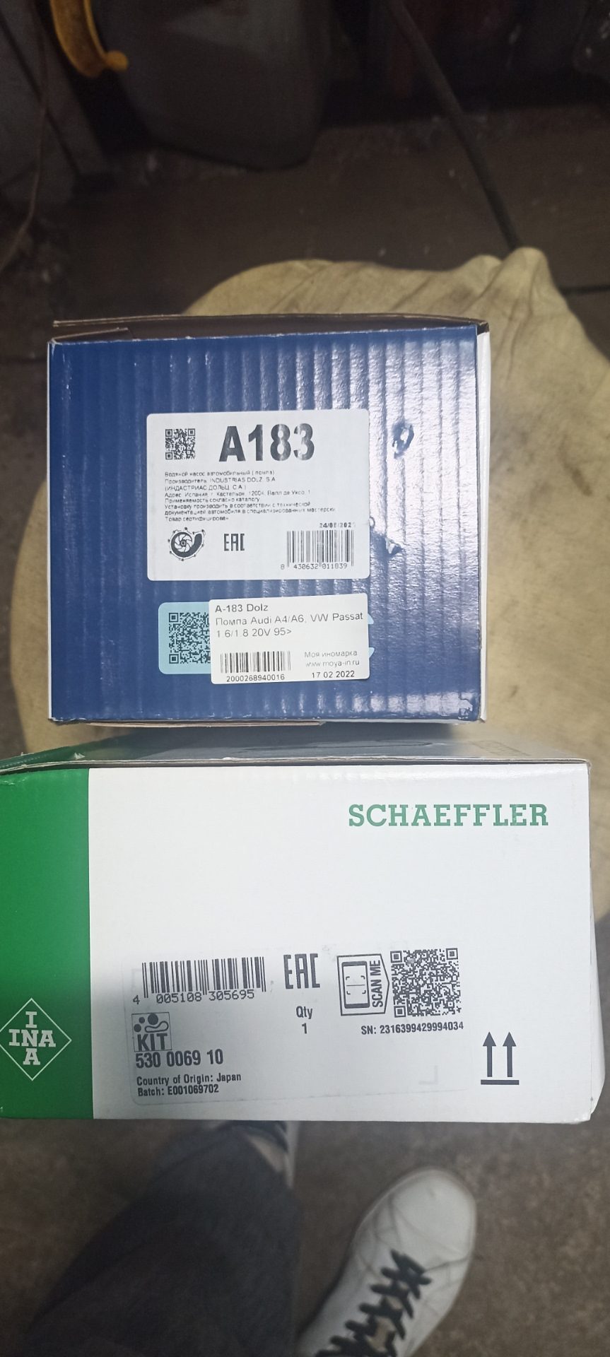 5⃣7⃣Замена ремня ГРМ🔧 — Volkswagen Passat Variant (B5), 1,8 л, 2000 ...