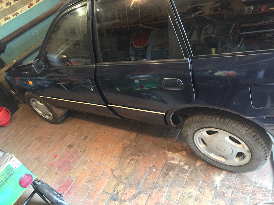 Покраска дисков💿 — Nissan Sunny (Y10), 1,5 л, 1990 года | колёсные ...