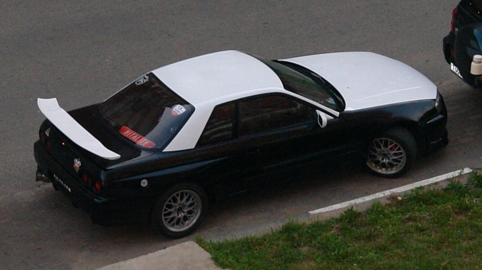 Хаванка bnr32 vs evo 550hp vs saab — Nissan Skyline (R32), 2,6 л, 1990 ...