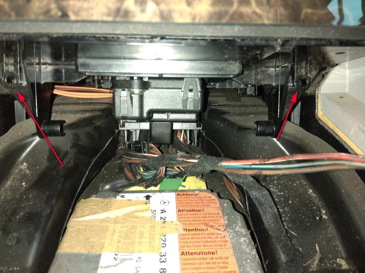 AUX кабель своими руками в Comand NTG1 w211 — Mercedes-Benz E-Class ...