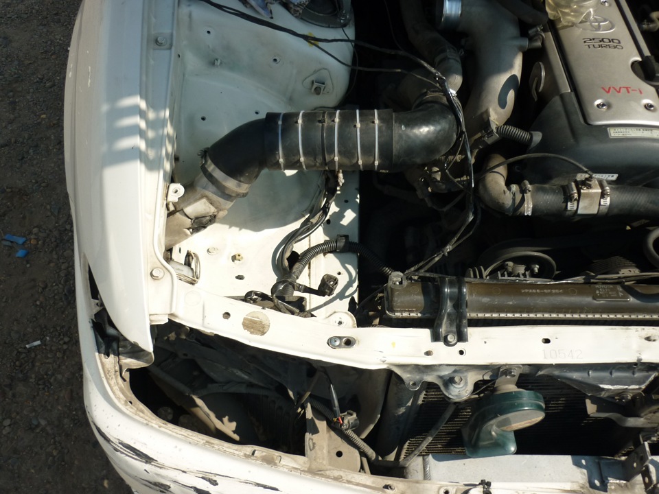 Подготовка к драгу! ч.2 Холодный впуск. — Toyota Chaser (100), 2,5 л ...