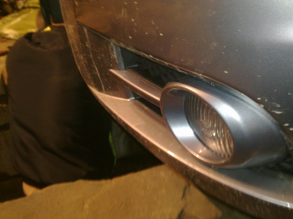 Туманки + ксенон 5000К — Chevrolet Aveo Sedan (1G), 1,2 л, 2008 года ...