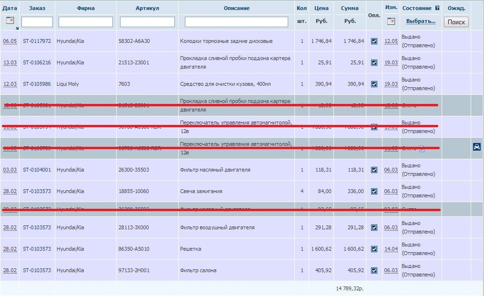 58302A6A30 Колодки тормозные KIA HYUNDAI | Запчасти на DRIVE2