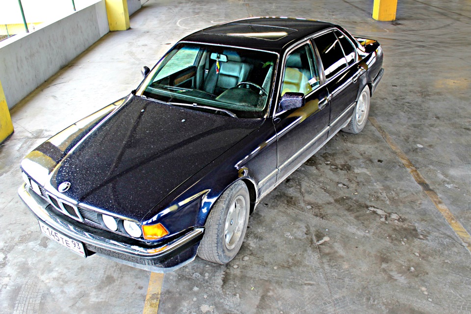 пофоткались — BMW 7 series (E32), 3,5 л, 1990 года | фотография | DRIVE2