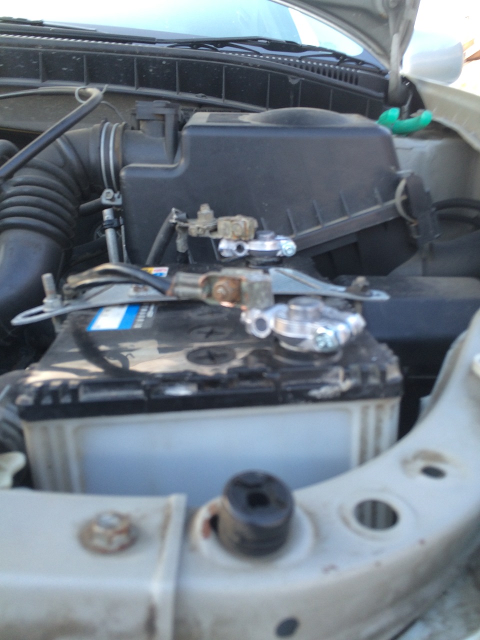 Переходник на клеммы АКБ — Toyota Allion (T240), 1,5 л, 2002 года ...