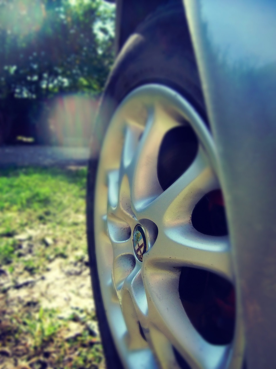 Выдалось время пофоткать Альфу) — Alfa Romeo 147, 2 л, 2002 года ...