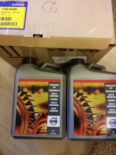 1161640 Масло трансмиссионное Transmission Oil, 4л Volvo | Запчасти на ...
