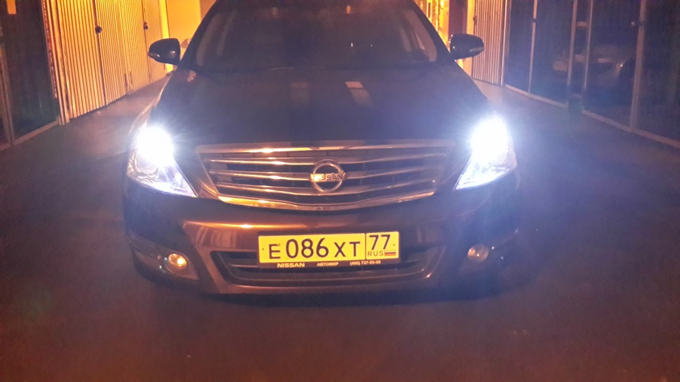 Диоды в габариты — Nissan Teana (J32), 2,5 л, 2013 года | просто так ...