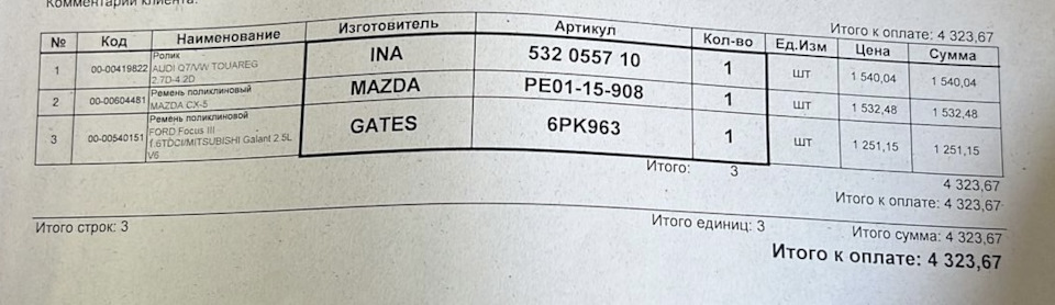 532055710 Ролик INA | Запчасти на DRIVE2