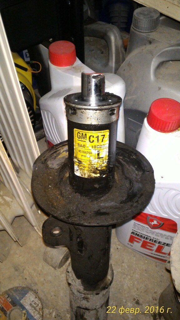 95166266 Амортизатор передний GM | Запчасти на DRIVE2