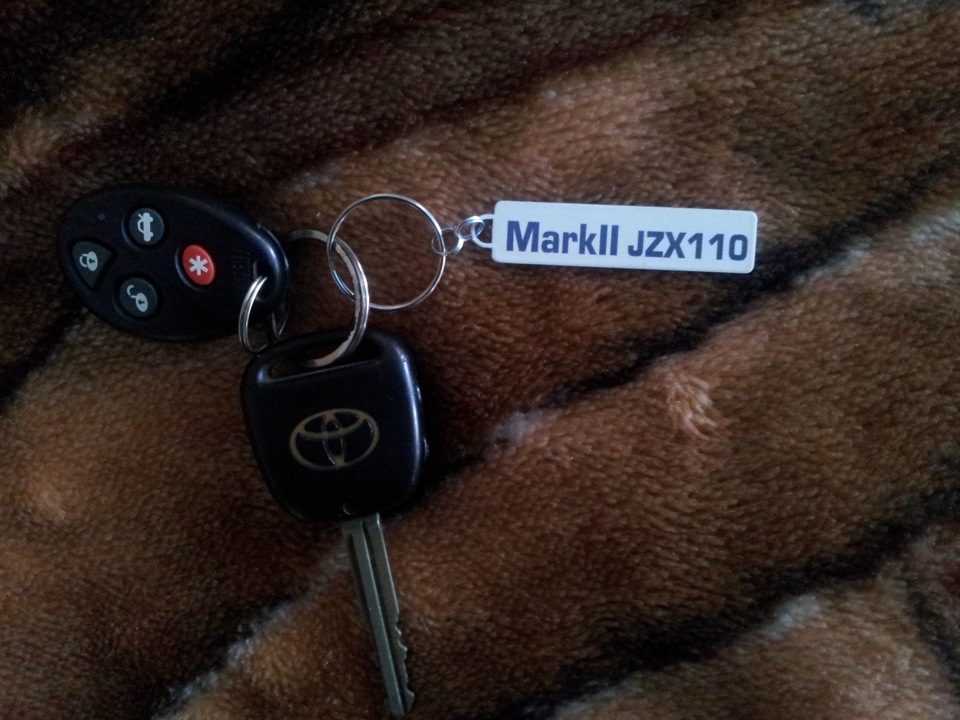 Блелок на ключи :) ! — Toyota Mark II (110), 2,5 л, 2002 года ...