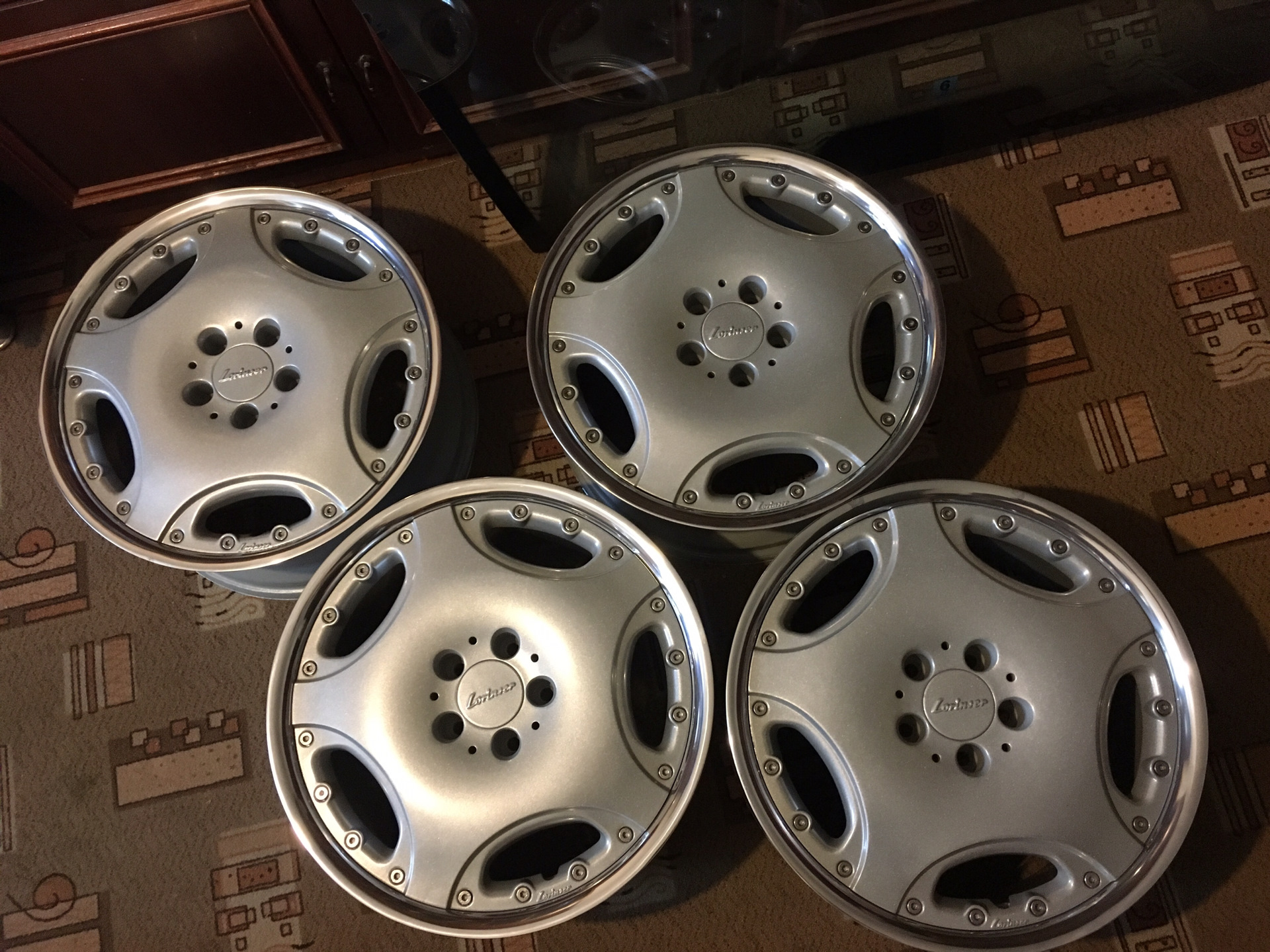 Реставрация дисков Lorinser LM1(закончено) — Mercedes-Benz CLK (W208 ...