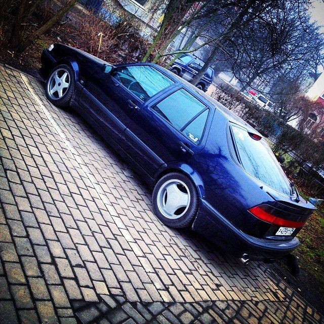 Примерка 17" J8 Borbet RST 18 — Saab 9000, 2 л, 1997 года | колёсные ...