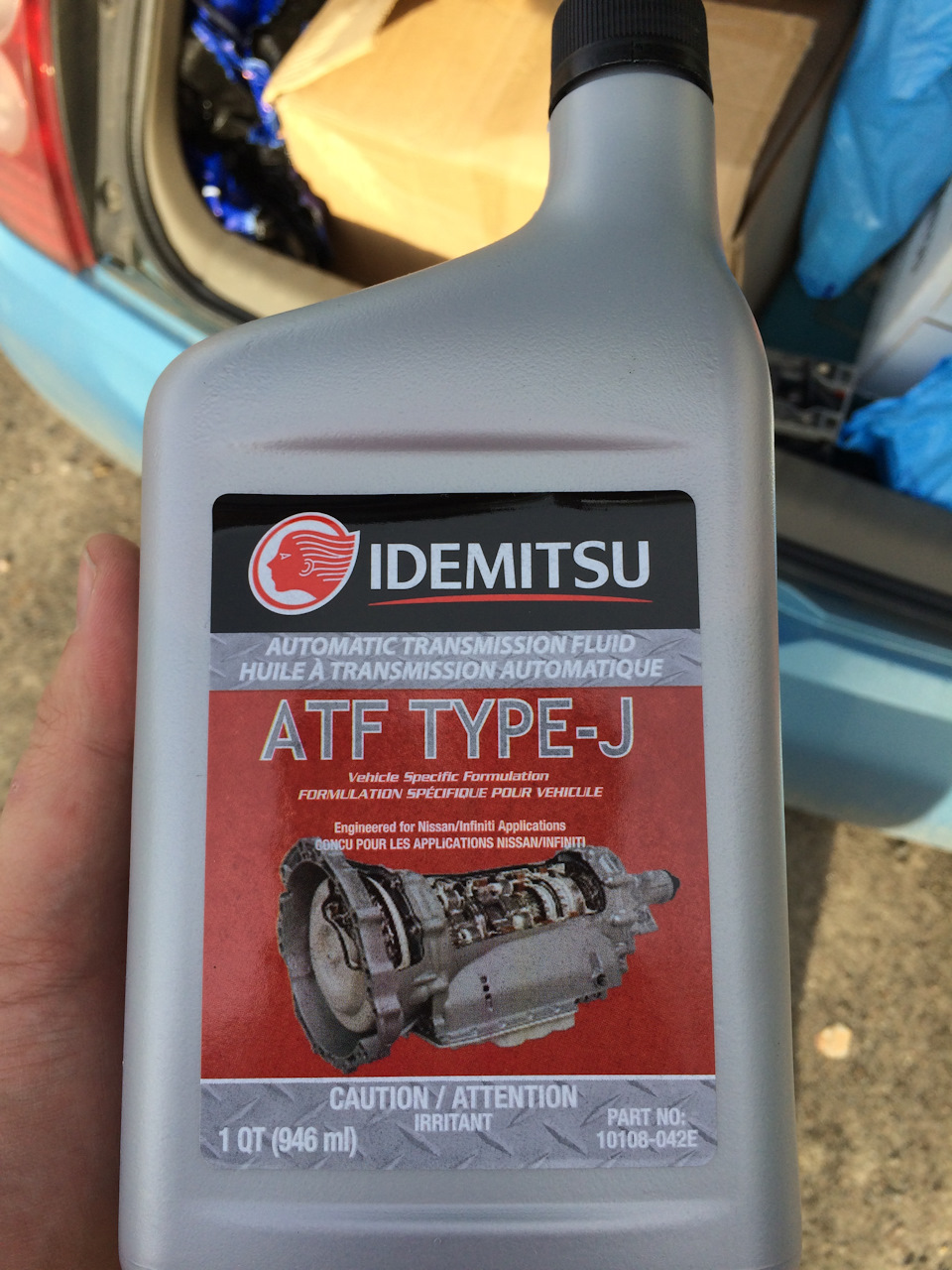 10108042E Масло трансм ATF TYPE — J соотв NISSAN MATIC J (946ml) 10108 ...