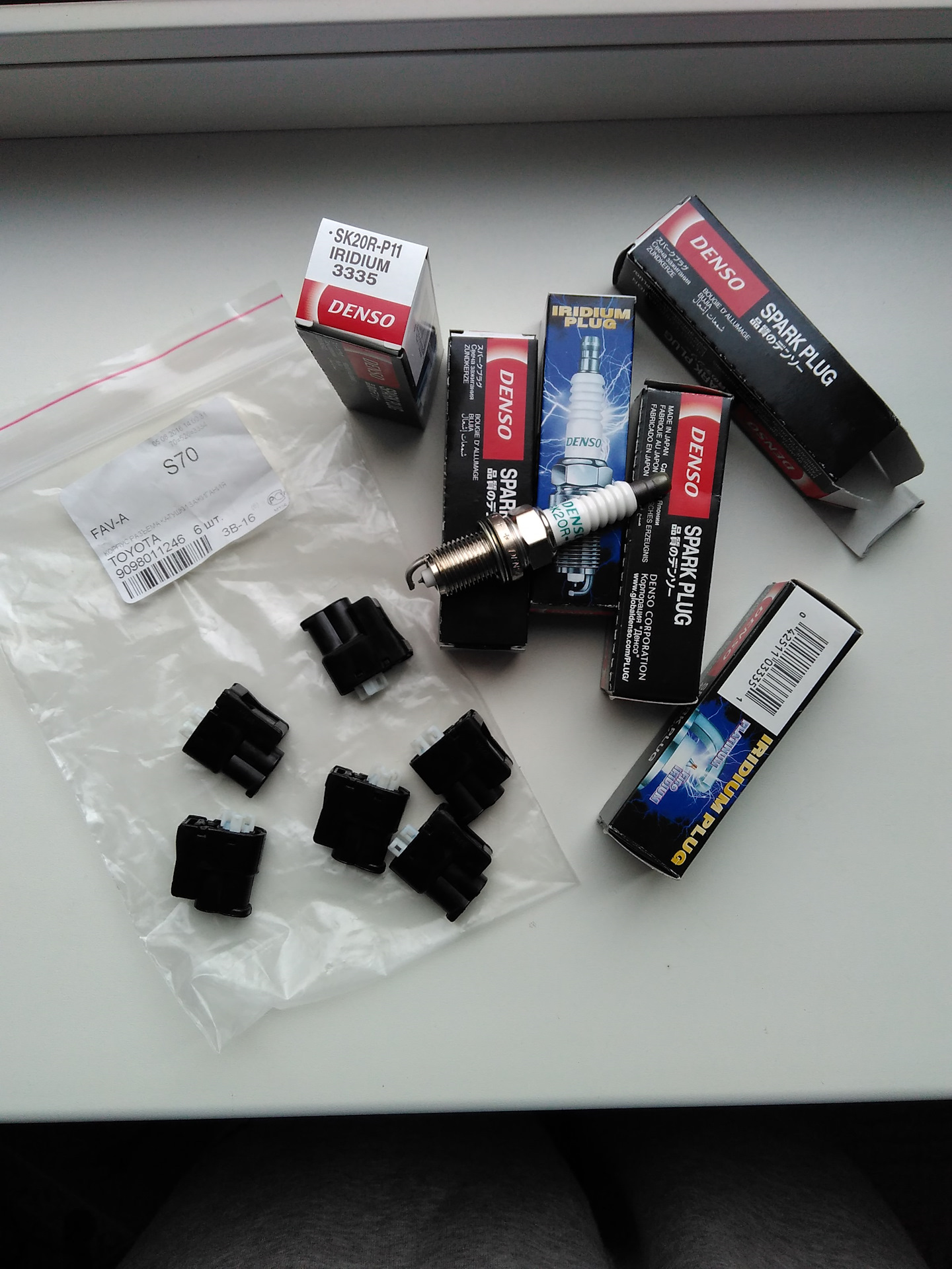 свечи зажигания 1JZ-GTE — Toyota Soarer (3G), 2,5 л, 1995 года ...