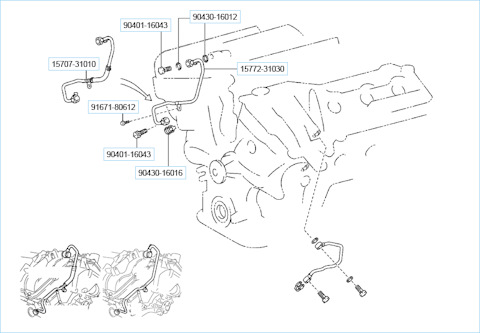 9043016016 Прокладка TOYOTA LEXUS | Запчасти на DRIVE2