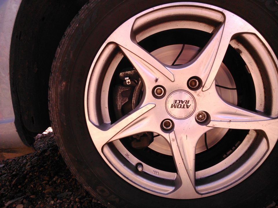 Замена тормозов на Brembo MAX. Штатная подсветка под капотом — Daewoo ...
