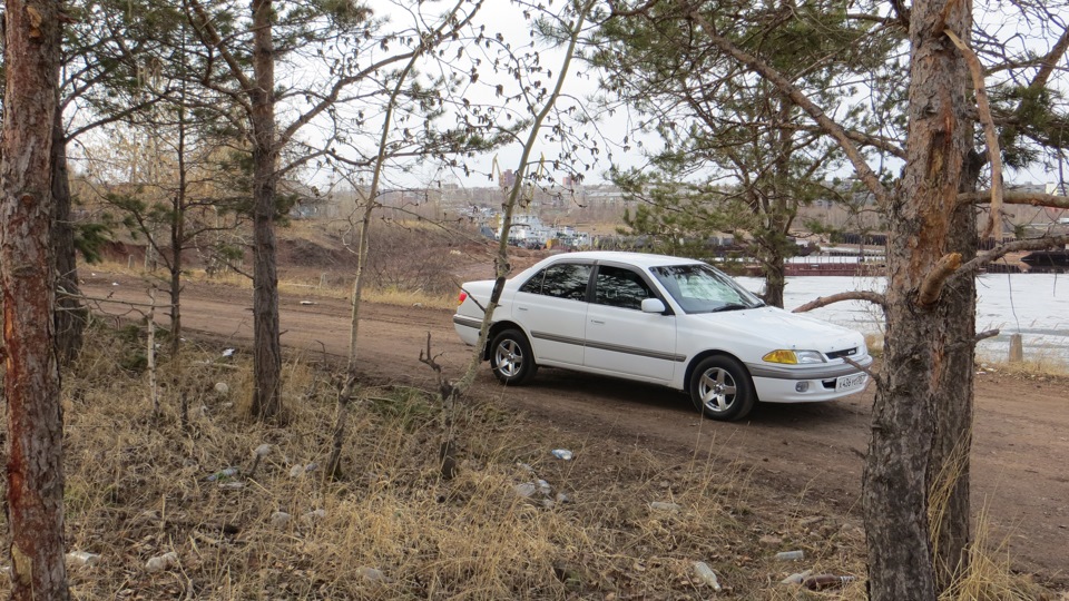 Оранжевые поворотники — Toyota Carina (7G), 1,8 л, 1997 года | стайлинг ...