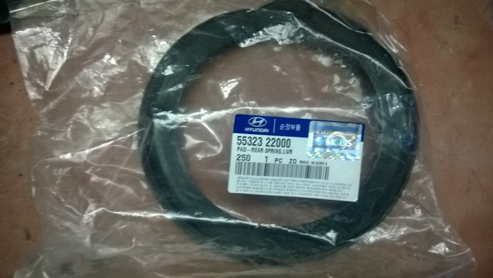 Замена амортизаторов на Kyb — Hyundai Accent (2G), 1,5 л, 2005 года ...