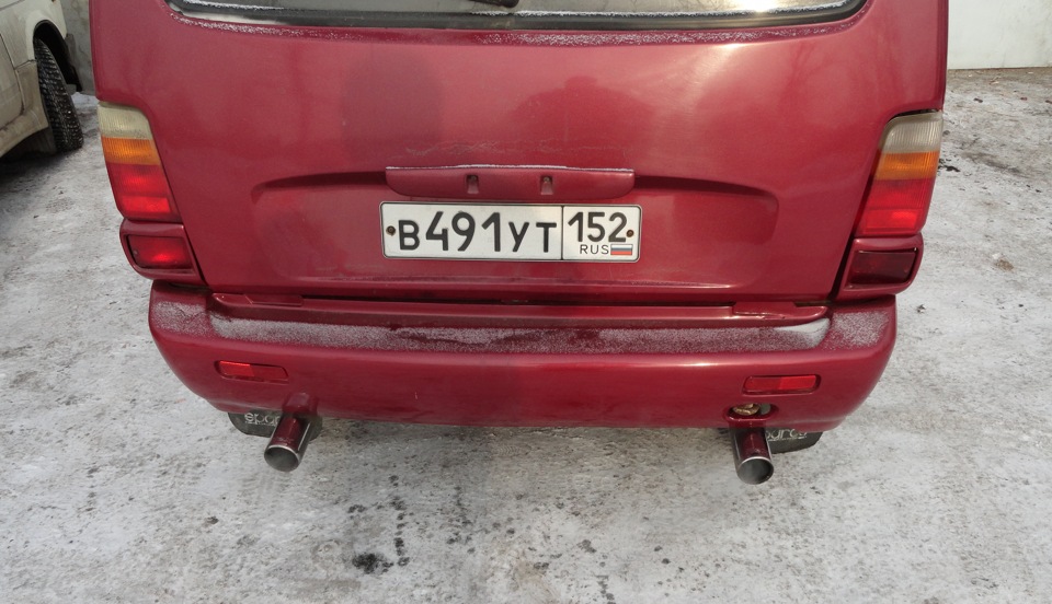 Глушитель Nex — Lada 2120 Надежда, 1,8 л, 2000 года | аксессуары | DRIVE2