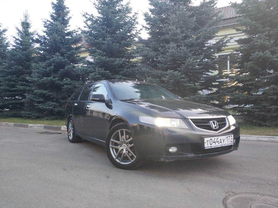 Все хорошо) — Honda Accord Wagon (7G), 2,4 л, 2005 года | фотография | DRIVE2