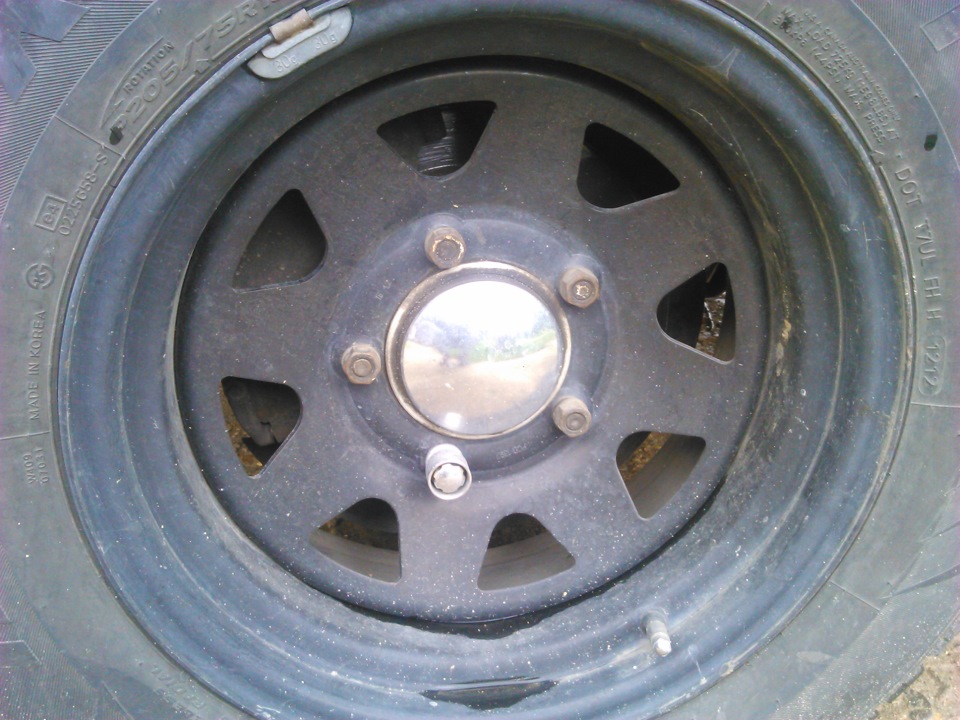 Диски DOTZ Dakar — Chevrolet Niva (1G), 1,7 л, 2006 года | колёсные ...