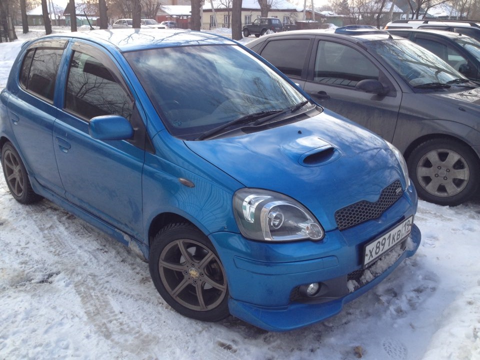 Капот custom — Toyota Vitz (10), 1,5 л, 2003 года | кузовной ремонт ...
