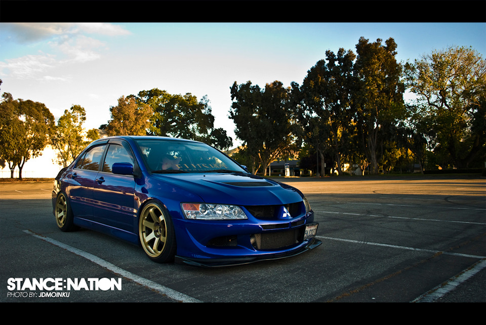 That Wingless Blue Evo — DRIVE2