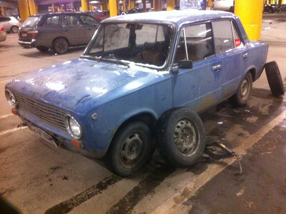 С 13R лето на 14R зиму — Lada 21013, 1,3 л, 1983 года | шины | DRIVE2