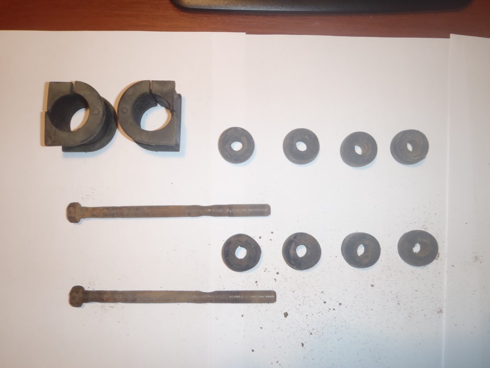 Замена втулок и стоек стабилизатора. — Mazda BT-50, 2,5 л, 2007 года ...