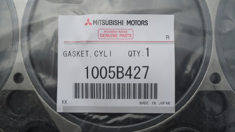 1005B427 Прокладка головки блока цилиндров Mitsubishi | Запчасти на DRIVE2