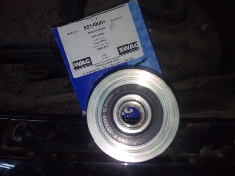 30667878 Шкив свободного хода генератора Volvo | Запчасти на DRIVE2