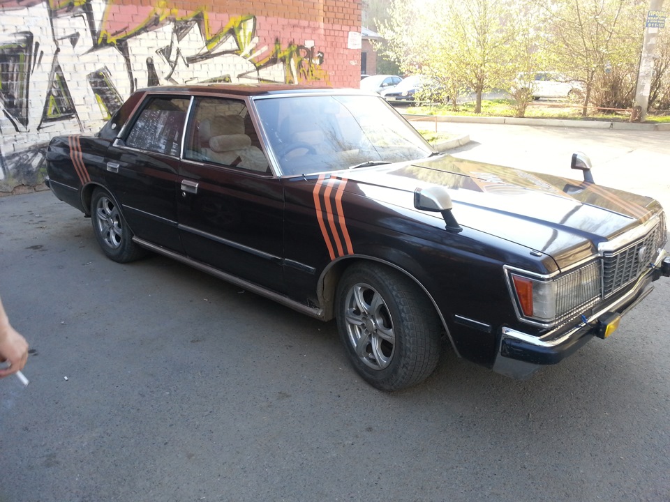 Литье — Toyota Crown (S110), 2 л, 1983 года | колёсные диски | DRIVE2