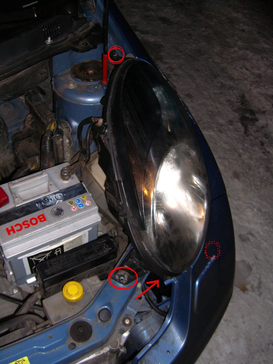Предохранитель левого габарита — Nissan Micra (K12C), 1,4 л, 2007 года ...